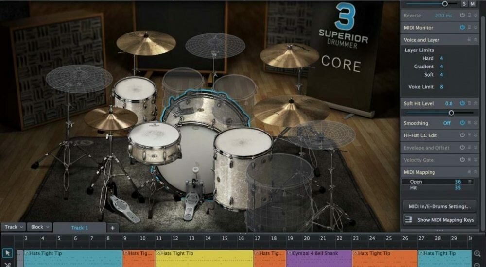 Superior Drummer 3 Virtual Drum Software PC Ключ • Цифровой ключ