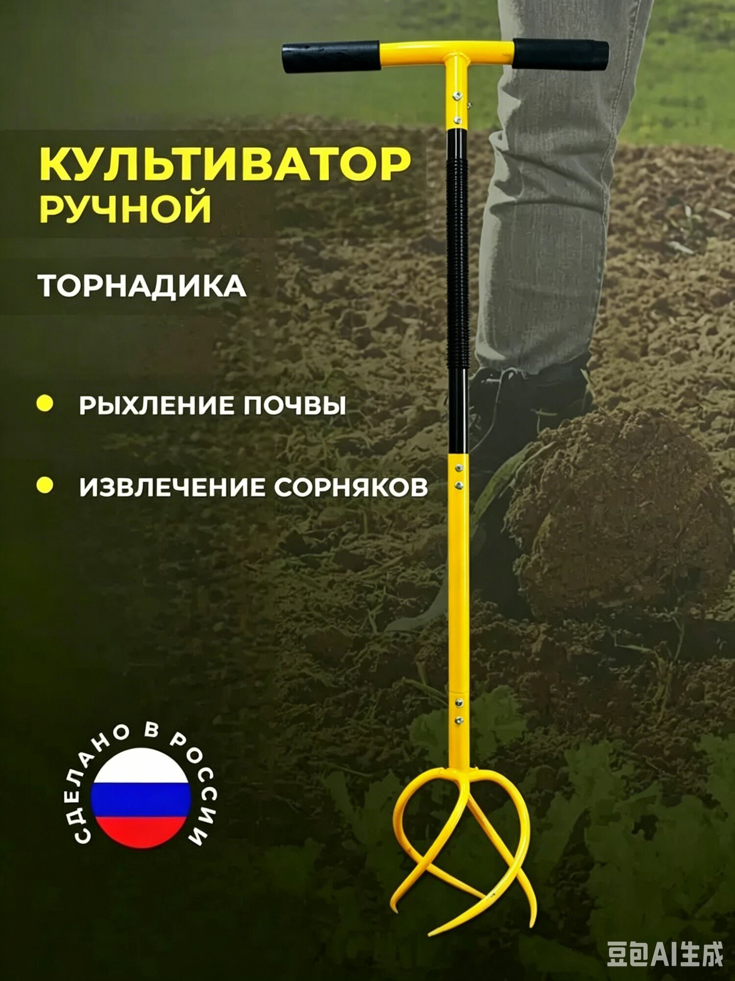 Культиватор ручной