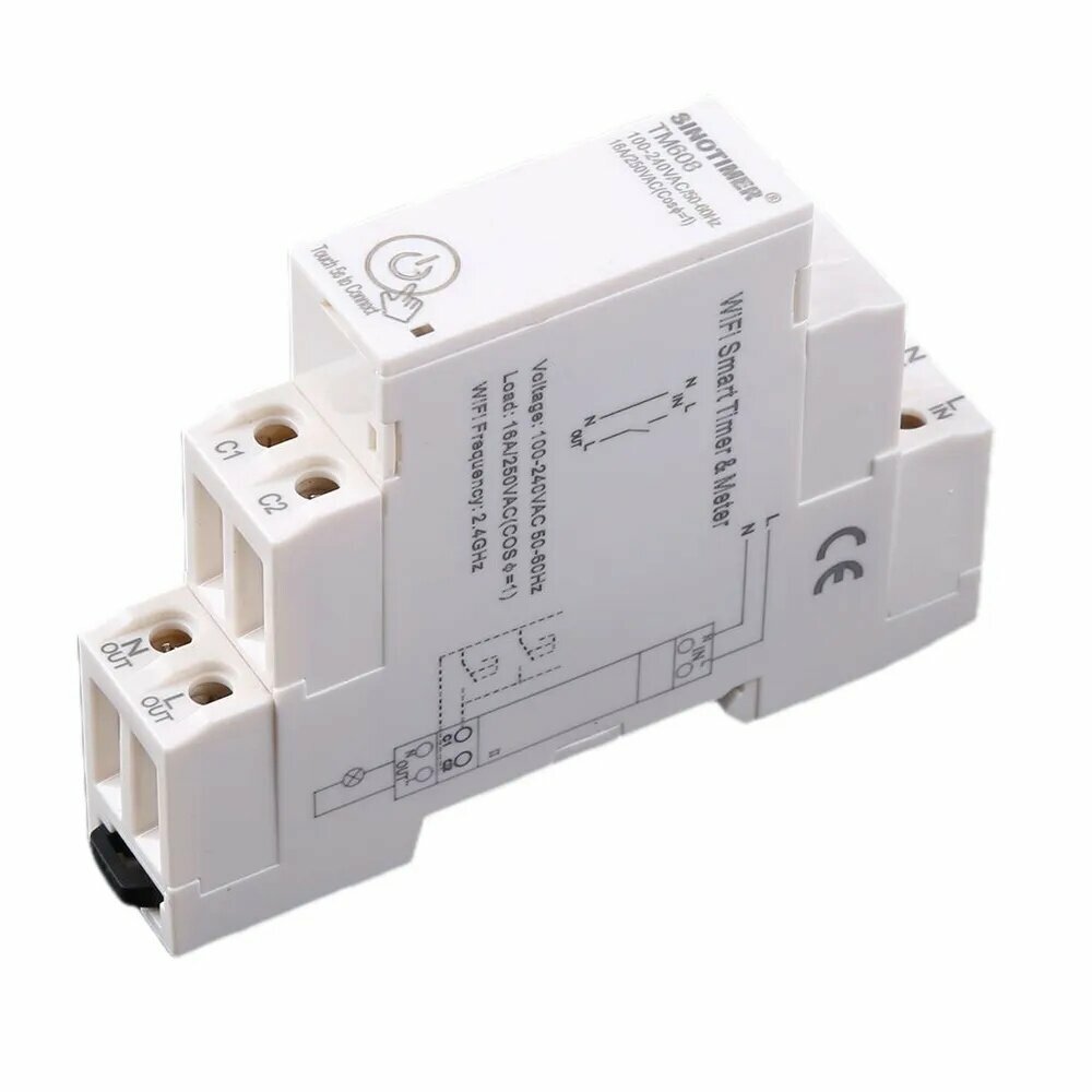 Умный WiFi-однофазный счетчик энергии TM608