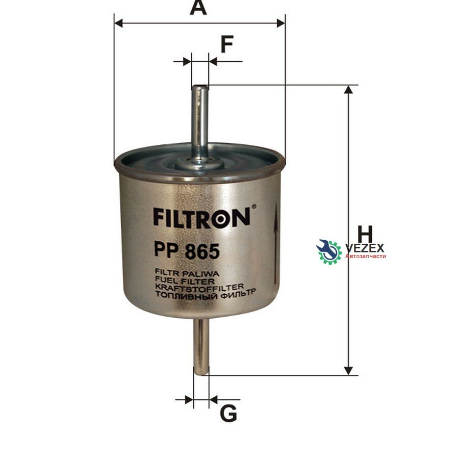 FILTRON PP865 Фильтр топливный