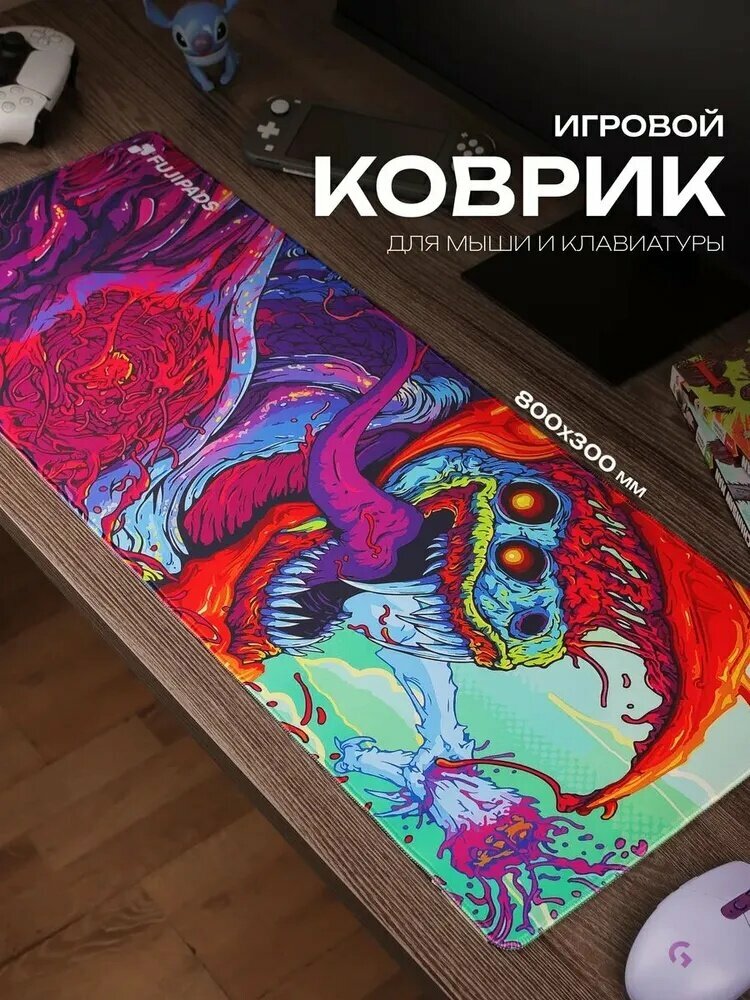 Коврик для мышки, красный