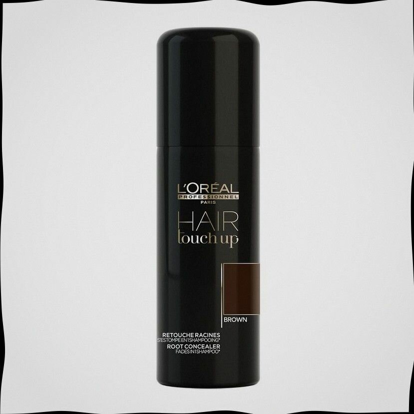Hair Touch Up Spray, Hair Touch Up Тонирующий спрей коричневый 75 мл