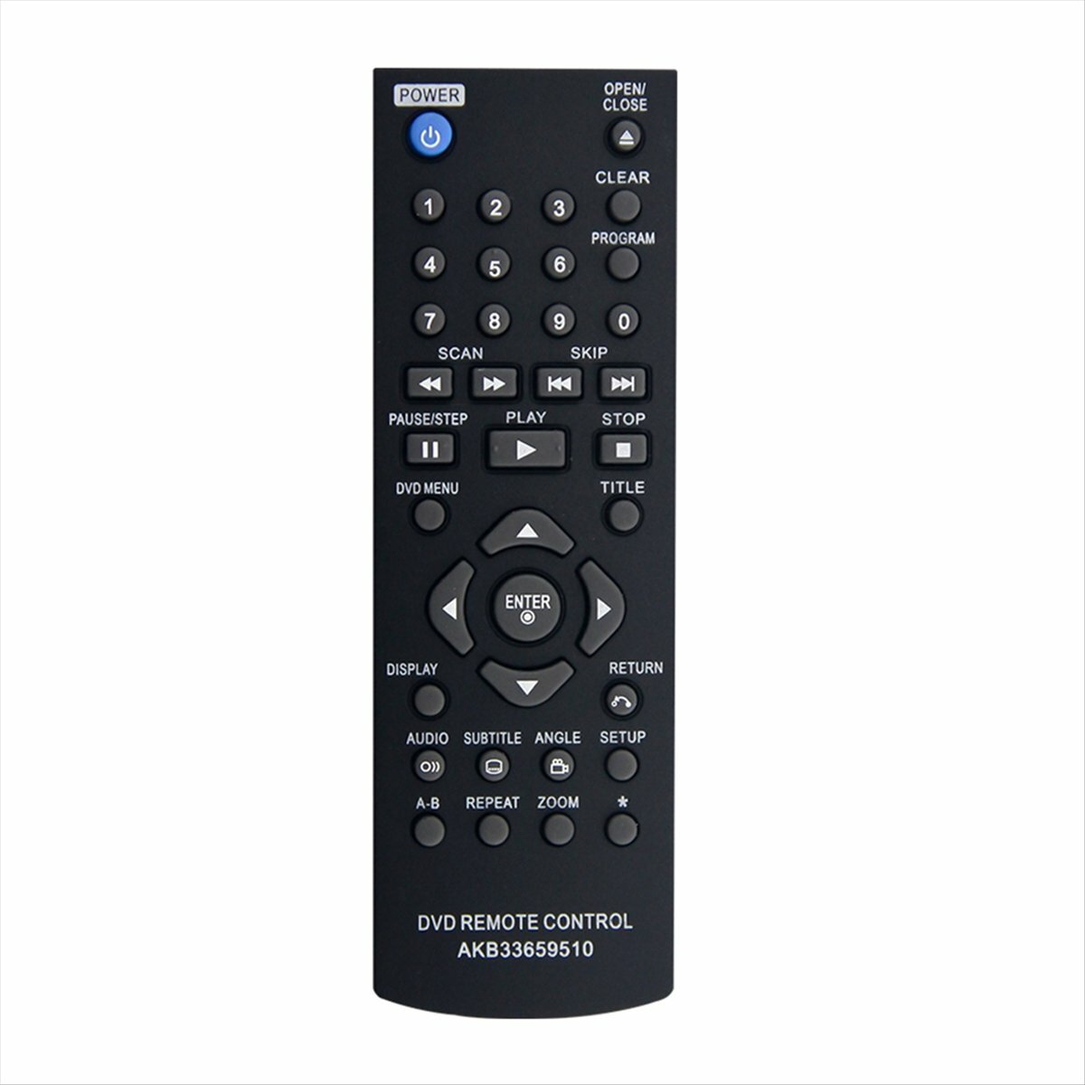 Пульт Дистанционного Управления AKB33659510 Замена Для LG DVD-Плеера DP122 DP520