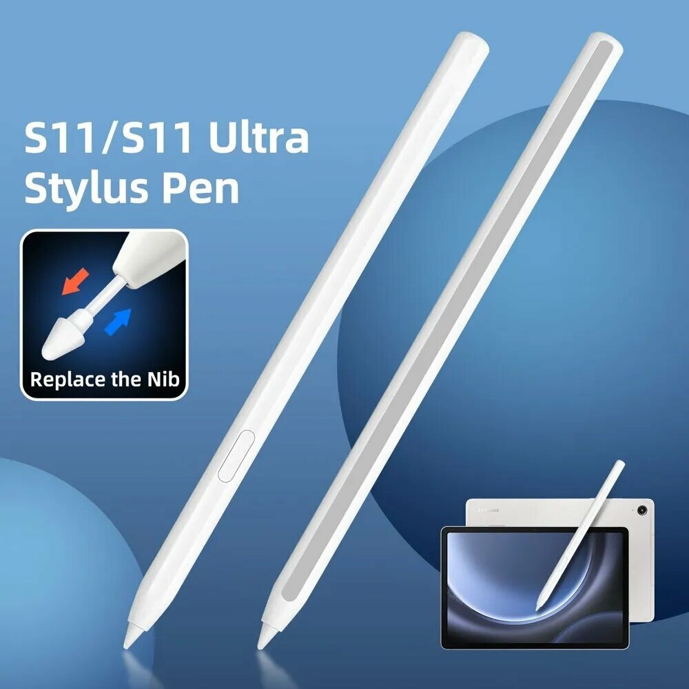 S Pen для Samsung Galaxy Tab S11 S11 Ultra SM-X730 X736B X930 X936B Замена стилуса со сменным наконечником