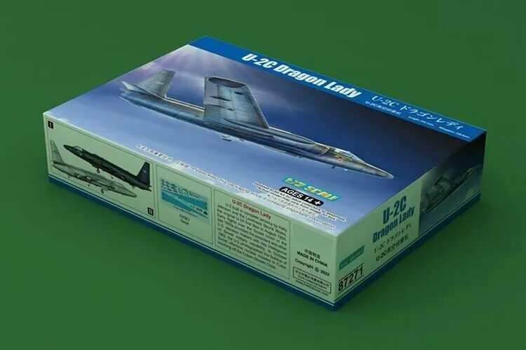 Hobbyboss 87271 1/72 U-2C Дракон Леди Пластиковая модель самолёта