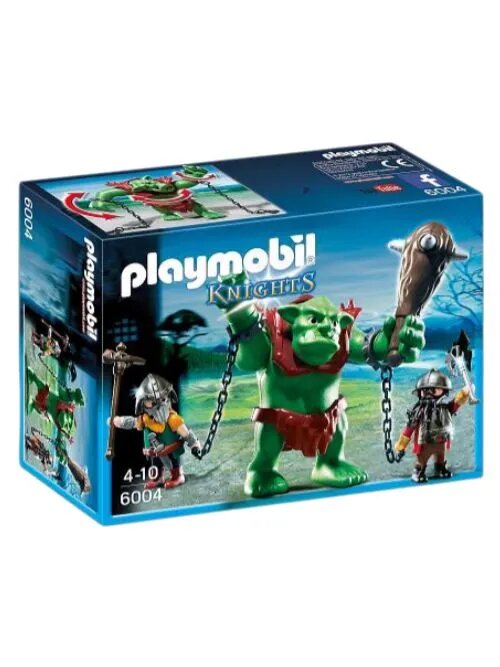 Playmobil-Мир Моби: Солдаты-гномы и тролли(Dwarven Soldiers with Troll)-6004