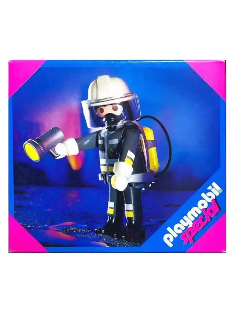 Playmobil-Мир Моби: Пожарный-4608