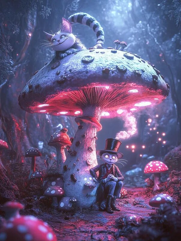 Головоломка 1000 деталей для взрослых, Alice in Wonderland/Алиса в стране чудес, сложная головоломка, Деревянные пазлы, Рождественский подарок, идеальный выбор для развлечений в помещении 50x75cm