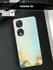 Чехол на Honor 90 / Хонор 90 с принтом Облака и звезды, прозрачный