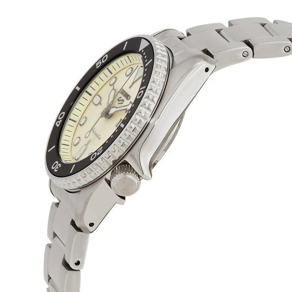 Наручные часы SEIKO, серебристый/бежевый — фото 1