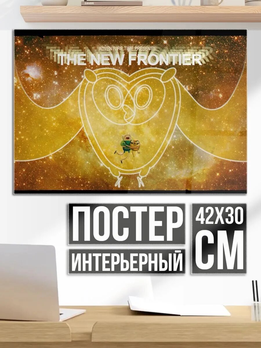 Плакат постер сова новая граница