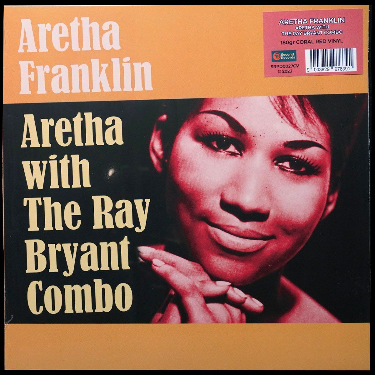 Виниловая пластинка Second Records Aretha Franklin – Aretha With The Ray Bryant Combo (цветной винил)