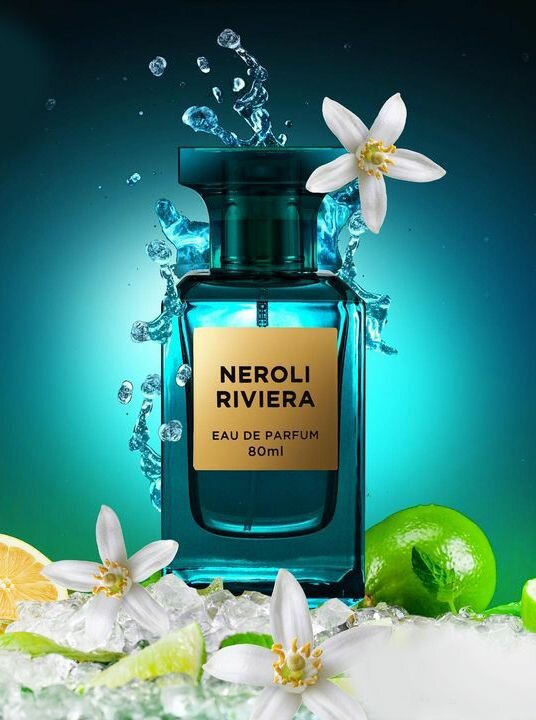 Fragrance World Neroli Riviera Парфюмерная вода фужерная с цитрусовым ароматом, 80 мл