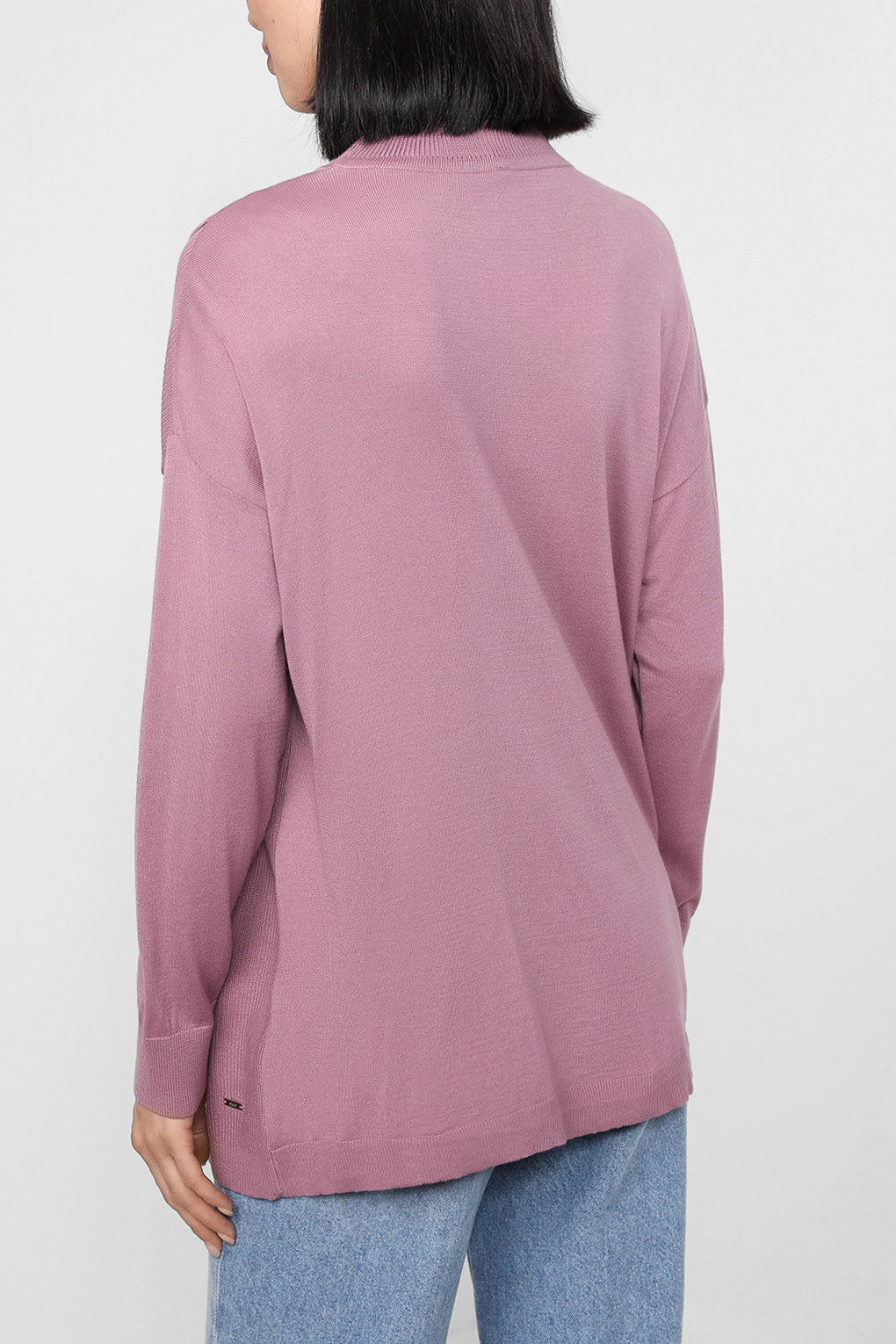 Пуловер размер 46, , сиреневый — фото 1