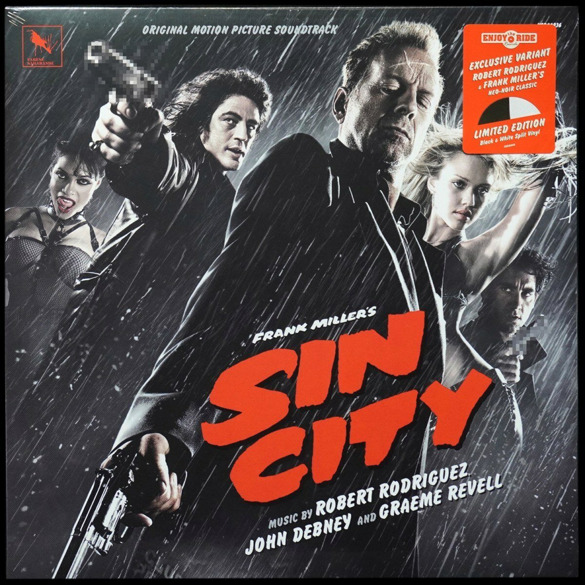 Виниловая пластинка Enjoy The Ride Robert Rodriguez – Frank Miller's Sin City (Original Motion Picture Soundtrack) (цветной винил)