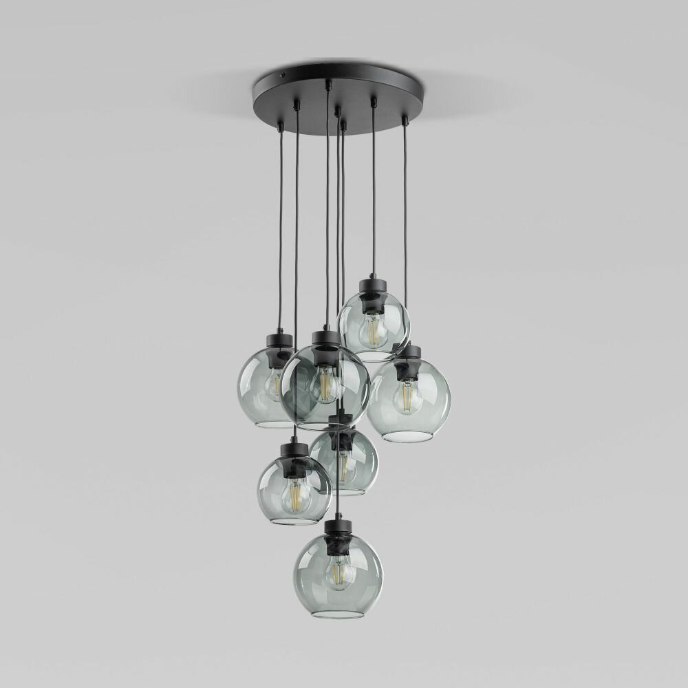 Подвесной светильник со стеклянными плафонами TK Lighting 10207 / подвесной светильник / Cubus.