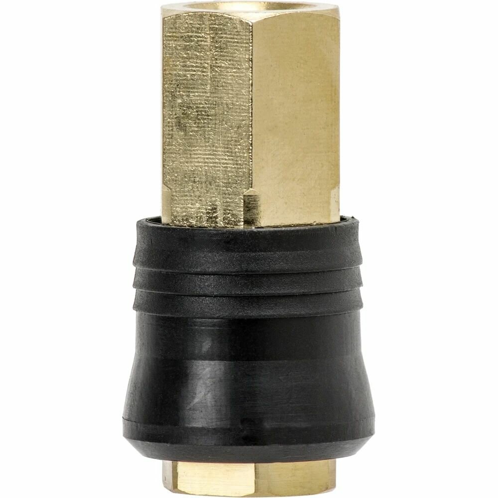 Соединение быстроразъемное с внутренней резьбой (1/4"; латунь) INTERTOOL PT-1814