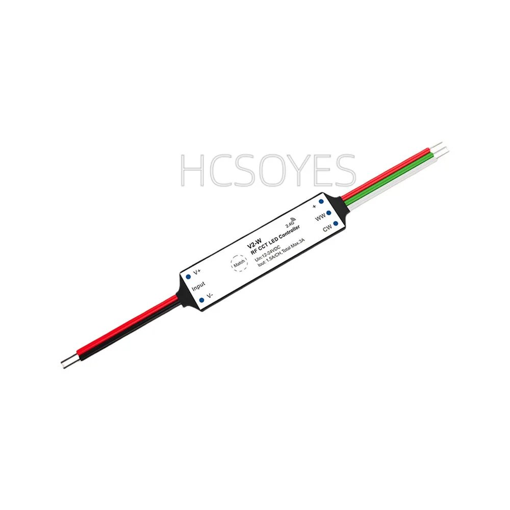 HCSOYES Dual Color LED Mini RF Controller V2-M — фото 1