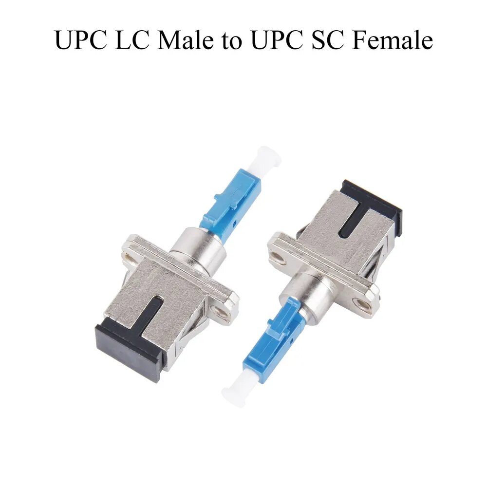 10 шт. волоконно-оптический APC/UPC FC LC SC ST Male/Female to UPC LC SC FC ST Female адаптер одномодовый многомодовый OM3 конвертер разъем