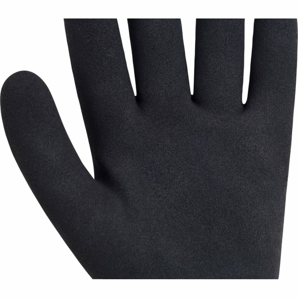 Перчатки 2Hands нейлон-спандекс/нитриловое покрытие microfoam ладони и пальцев, черные 2705 -10,5 — фото 1