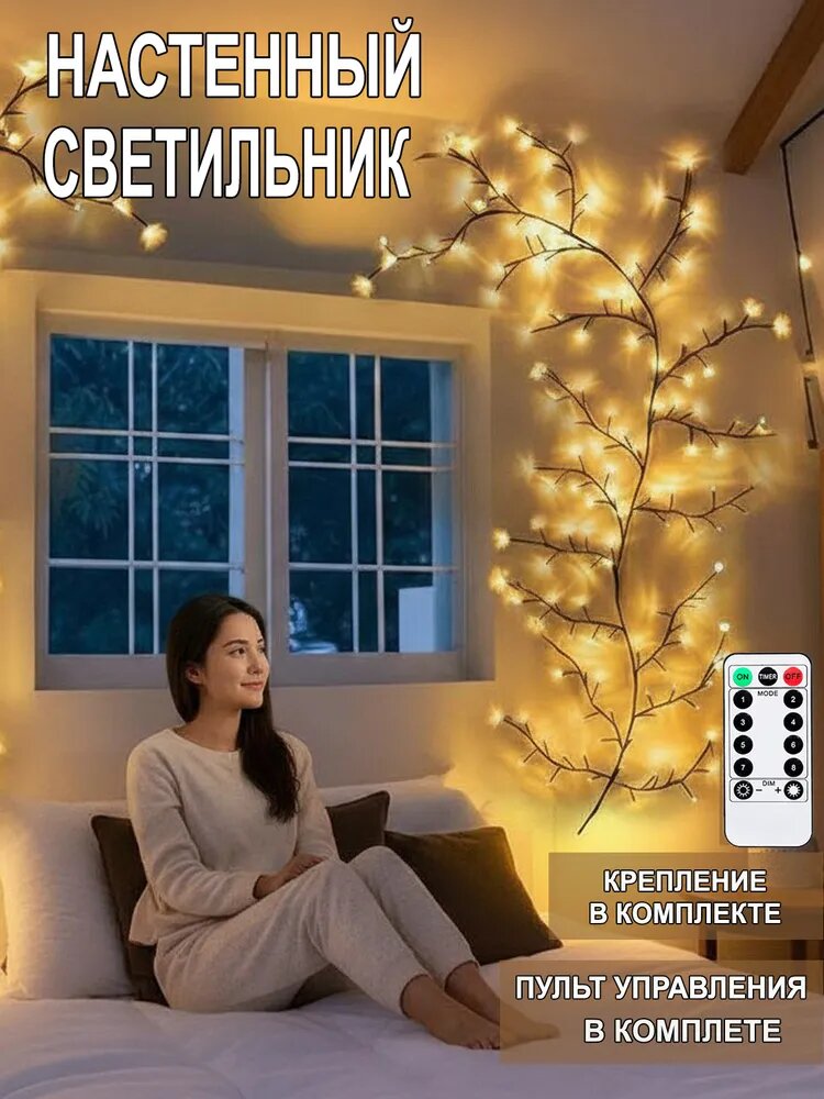 Настенный светильник, Без цоколя