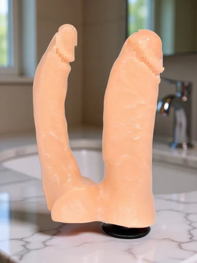 LOVETOY (А-Полимер) Насадка для страпона ПВХ Harness, телесный, 15.5 см, M
