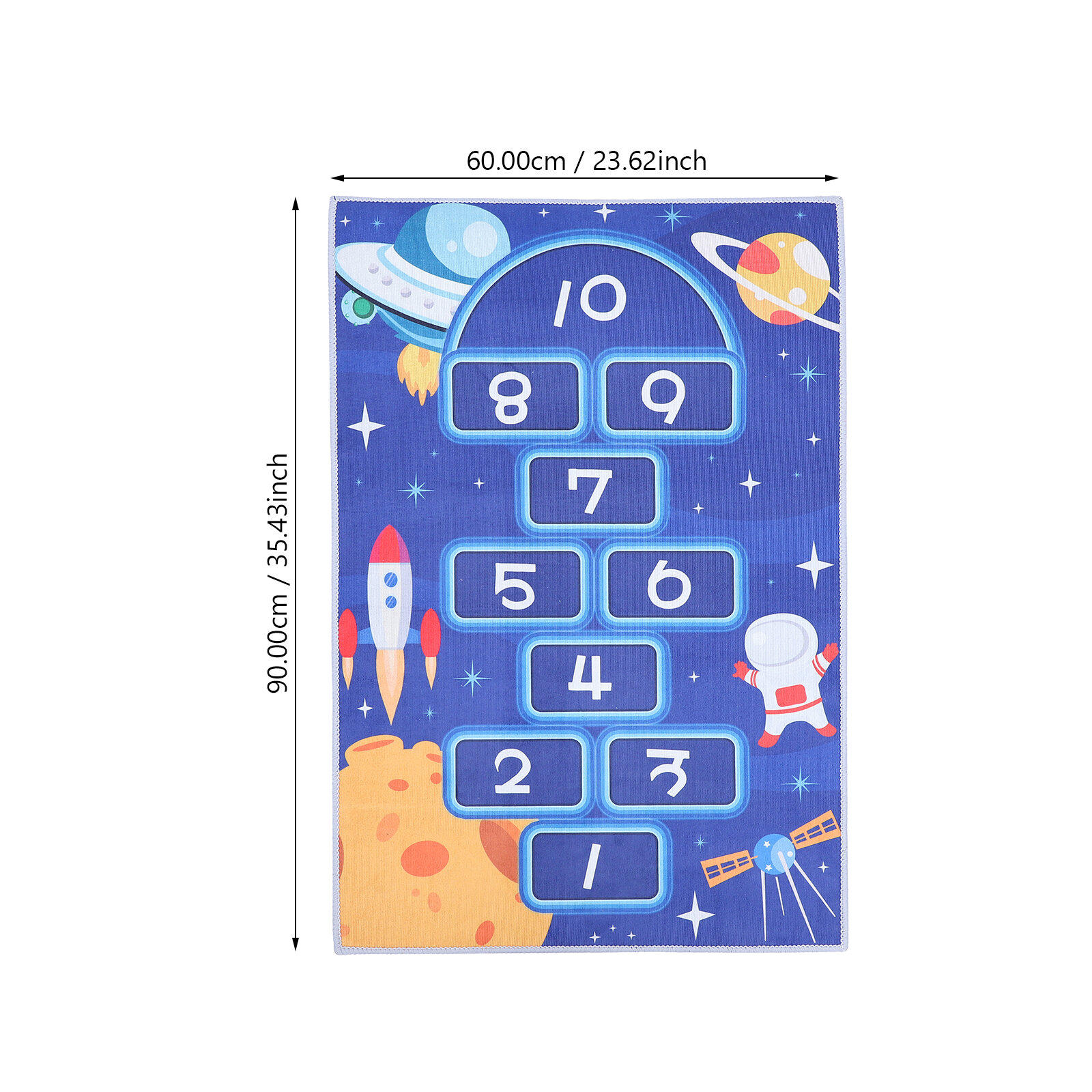Коврик Для Игры Детский Мат 1 Шт Игровой Ковер Интересный 90X60X0 5Cm