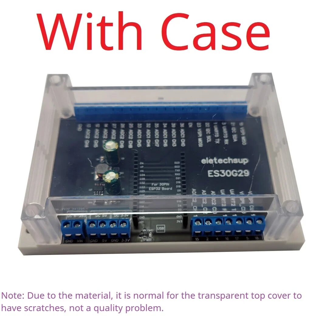 Плата расширения ESP32 Devkit V1 eletechsup with Box