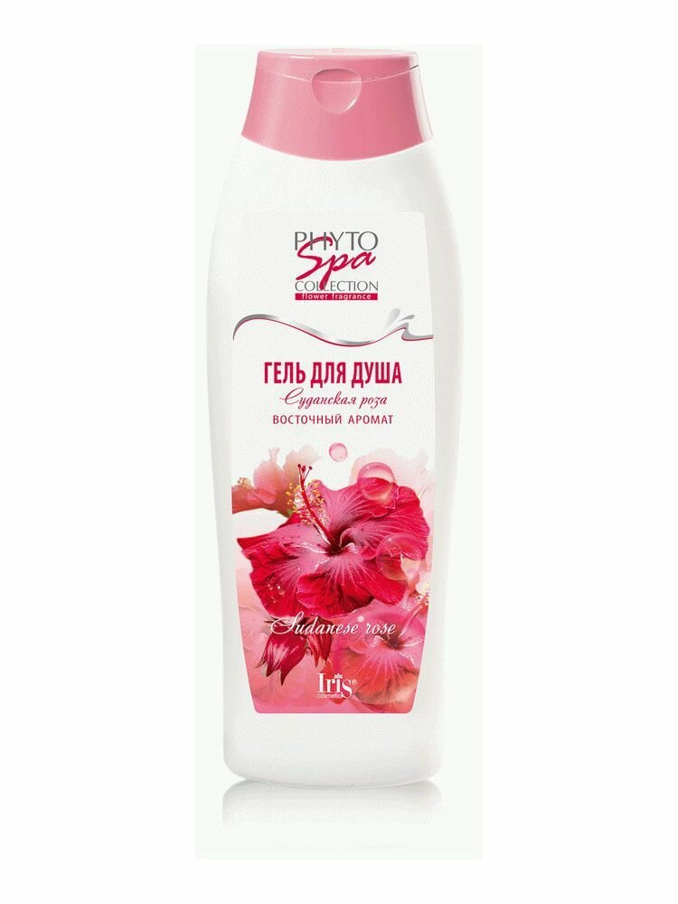 IRIS Гель Phyto Spa Fragrance для душа Суданская роза, 400 мл