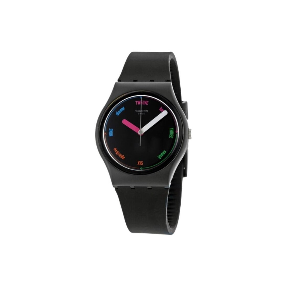 Наручные часы Swatch, черный — фото 1