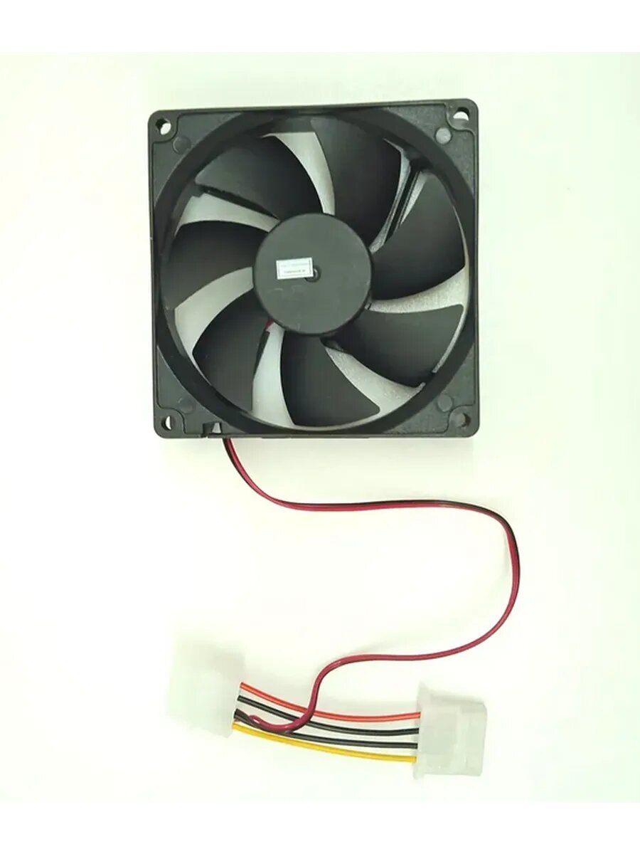 Кулер 90х90х25 mm, 12V, 2 x molex (2 штуки)