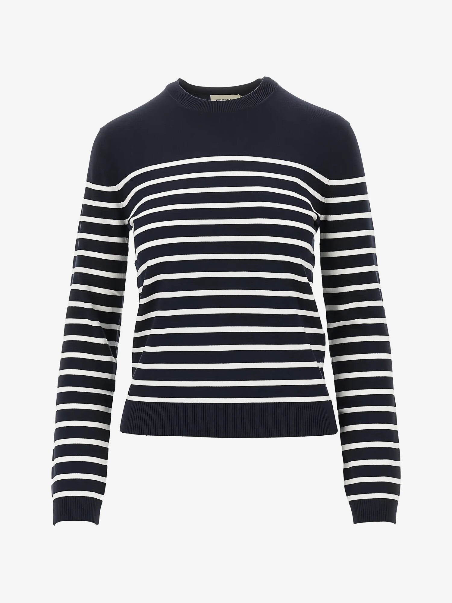 Свитер Silk and wool yarn sweater - navy