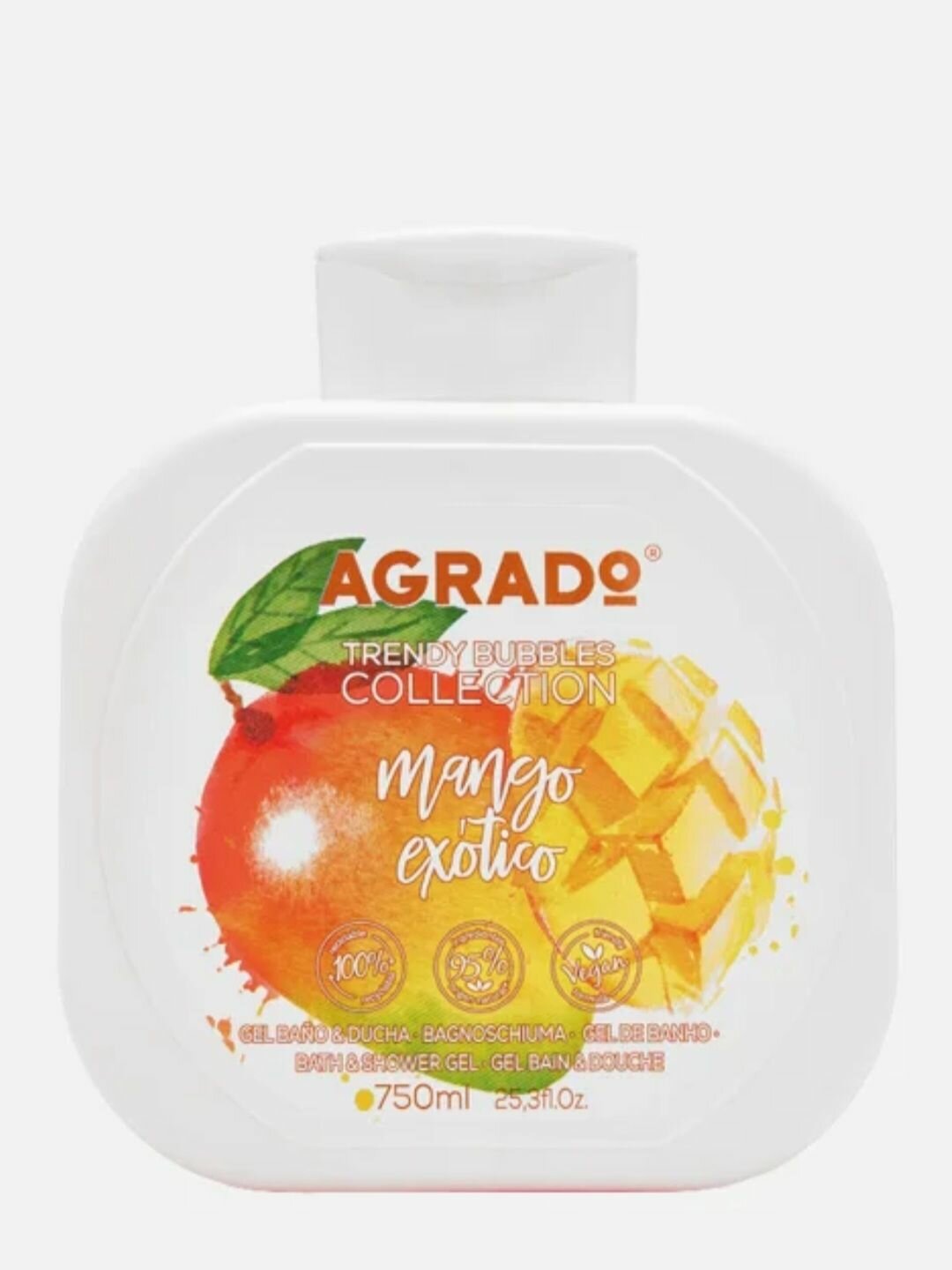 Гель для душа AGRADO exotic mango