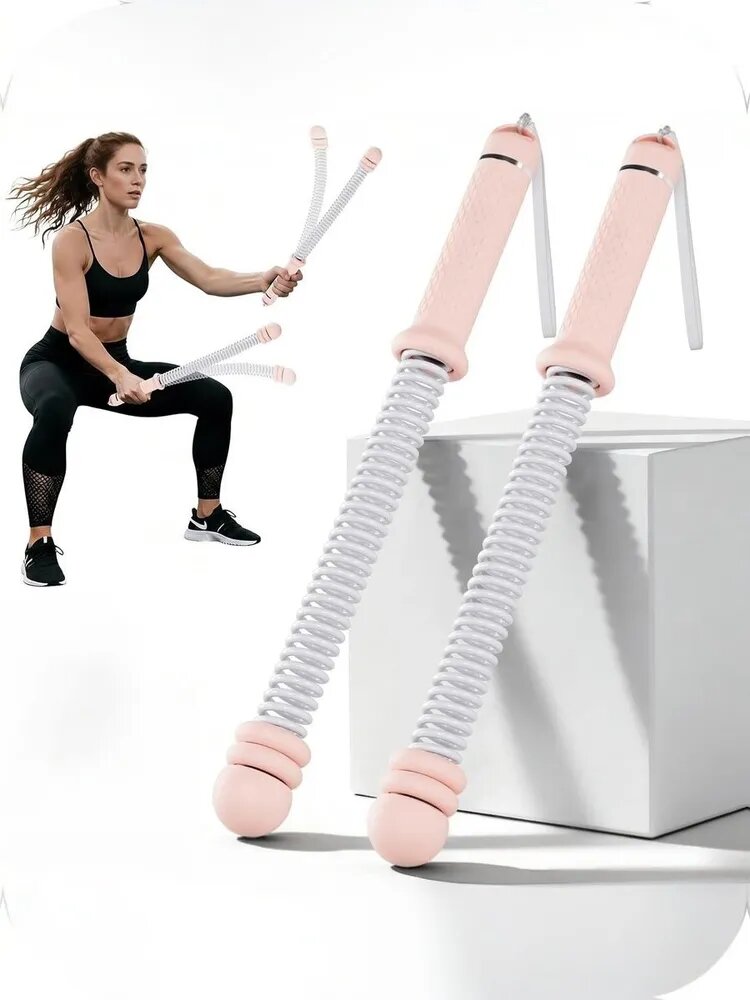 Портативные боевые канаты с регулируемым весом для силовых и HIIT-тренировок дома
