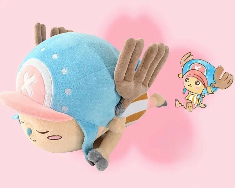 Плюшевые игрушки Ван-Пис Чоппер Тони Тони / One Piece Chopper Tony Tony плюшевая игрушка 33 CM