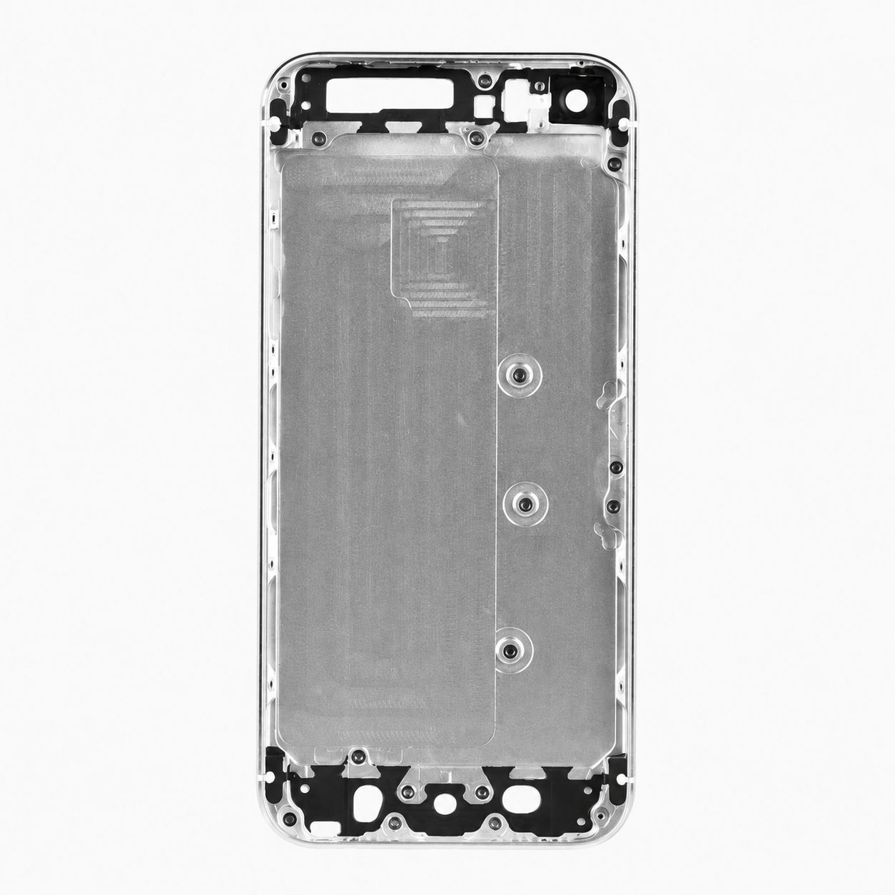 Корпус для смартфона Apple iPhone 5S, задняя крышка, белый цвет — фото 1