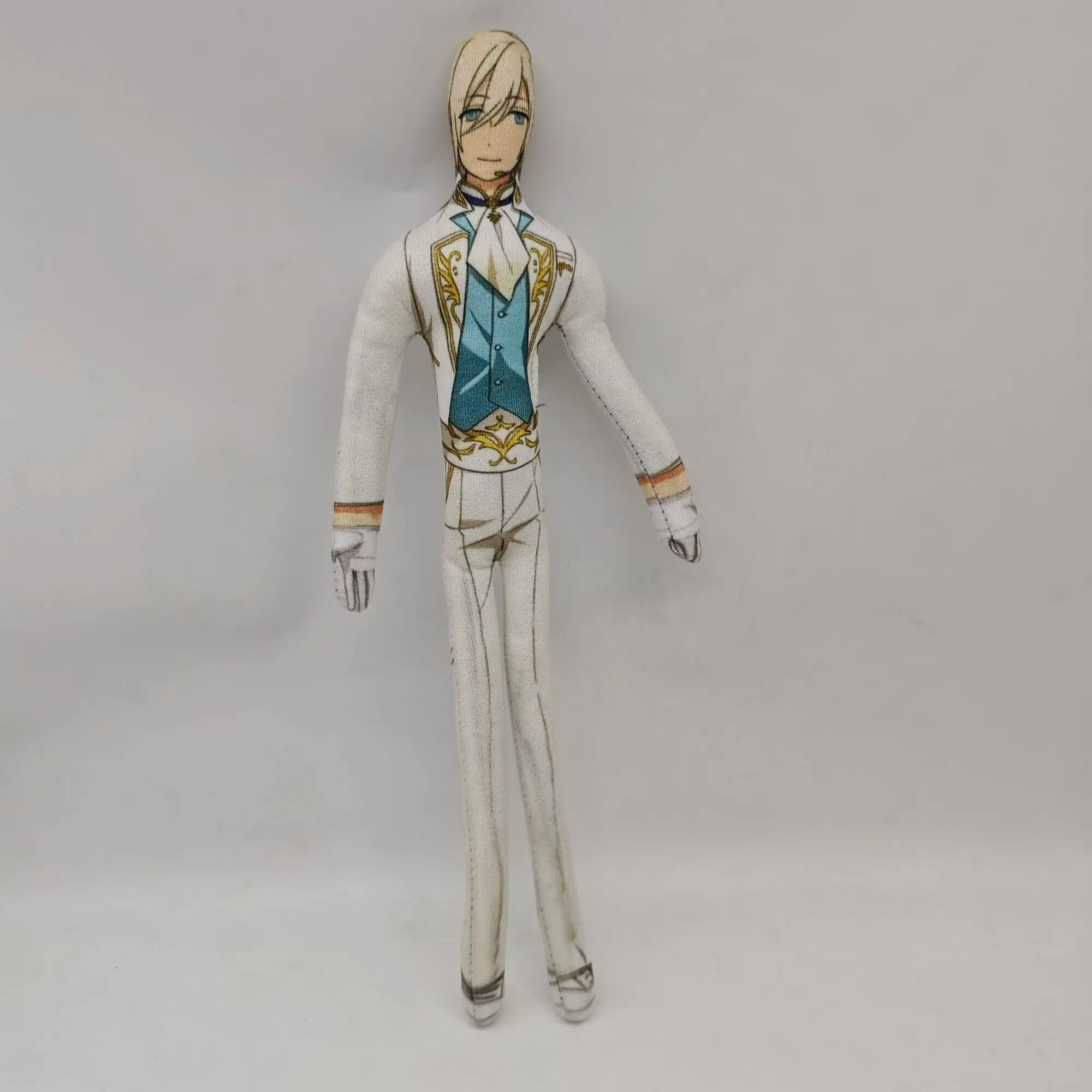 Коллекционная аниме-игрушка Bandai Ensemble Stars: плюшевая кукла Сакума Ринцу/Тенсюин About28cm