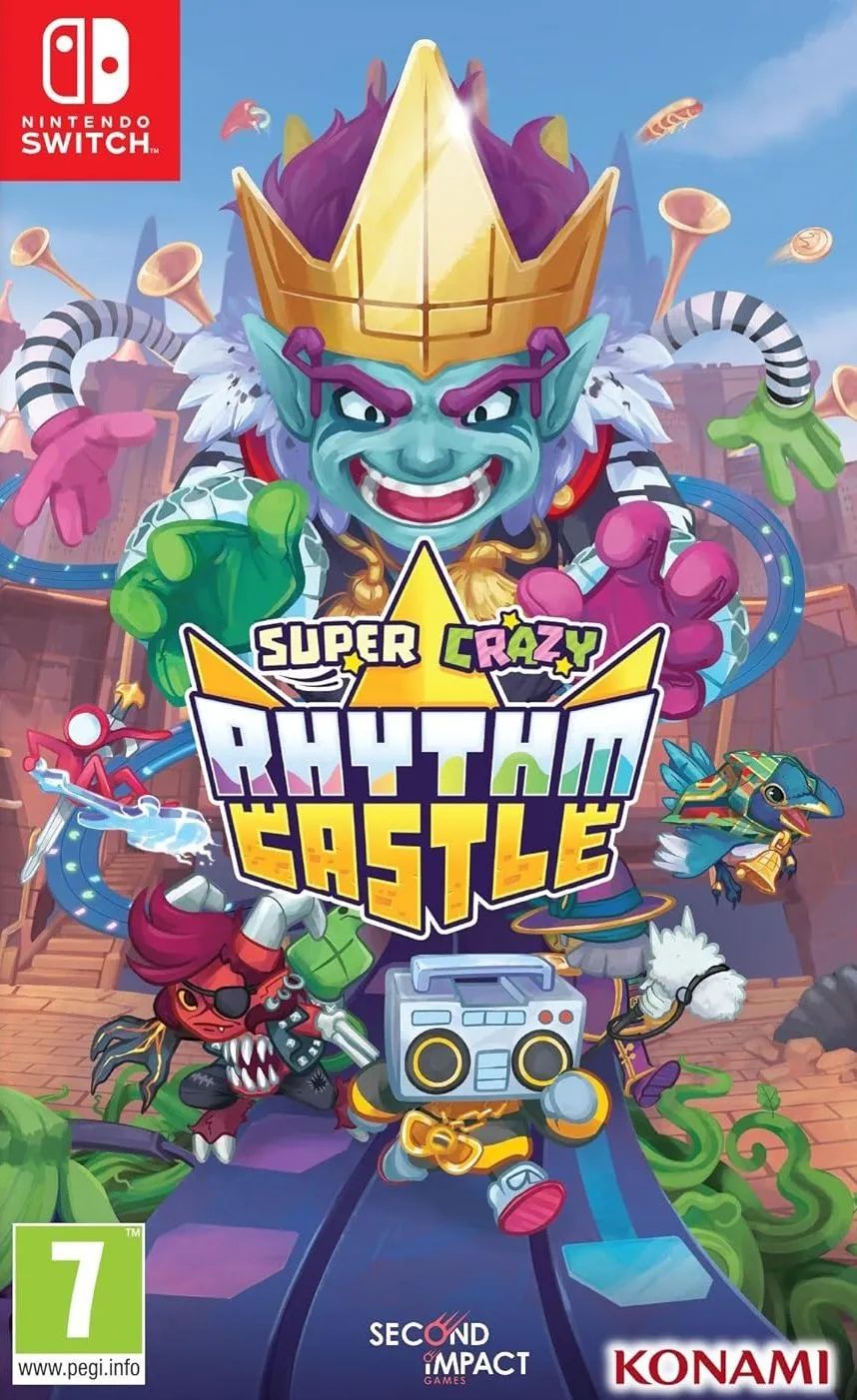 Super Crazy Rhythm Castle (английская версия) Nintendo Switch