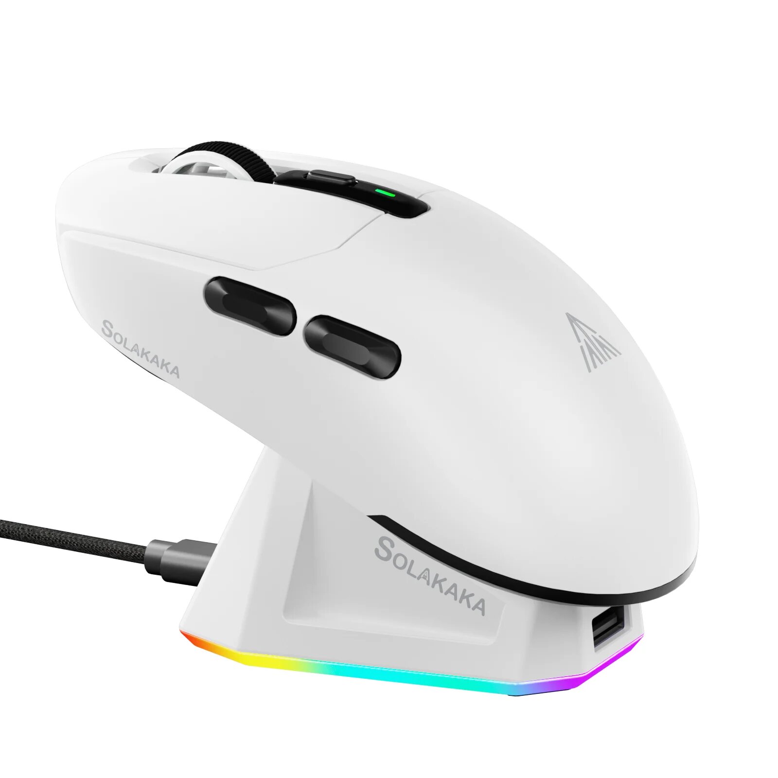 Игровая мышь SOLAKAKA SM820 Tri-mode WHITE