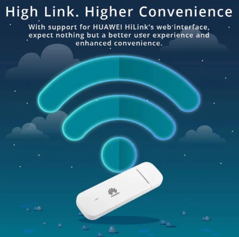 Huawei E3372h-607 4G LTE FDD TDD B40 4GX USB Dongle Мобильный широкополосный 150 Мбит/с новой