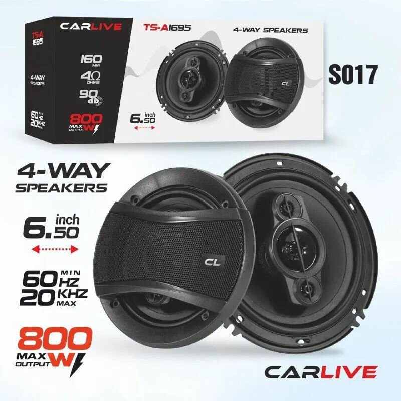 Автомобильные Динамики Carlive TS-A1695 (6)"