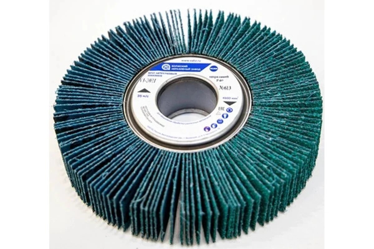 Круг лепестковый диск ОАО Волжский абразивный завод КЛ 150x30x32 цирконий P40 для шлифовки нержавеющей стали