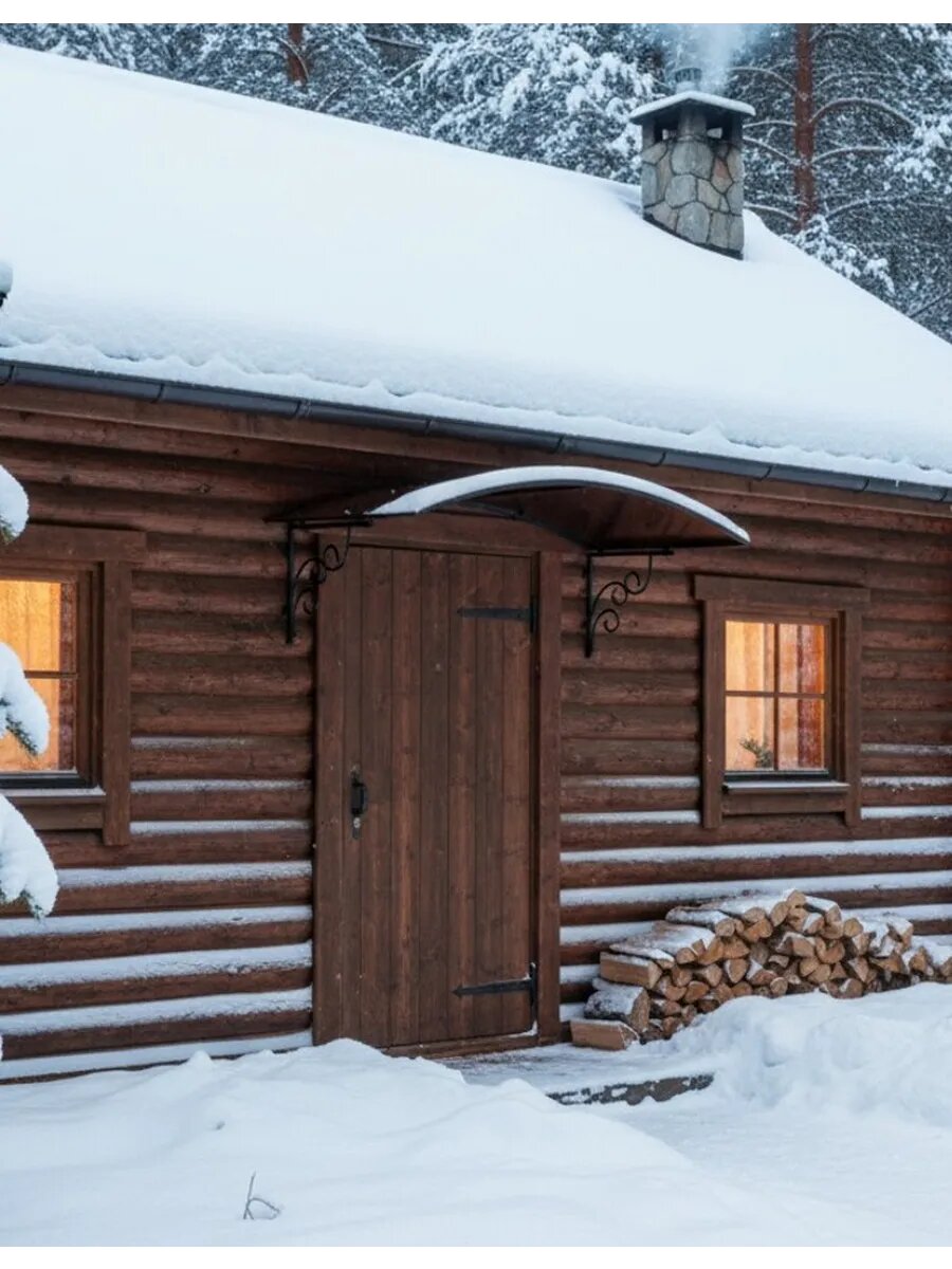 Козырек над крыльцом, дверью, входом