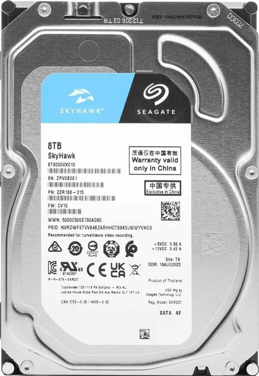 Seagate 8 ТБ Внутренний жесткий диск (ST8000VX010)