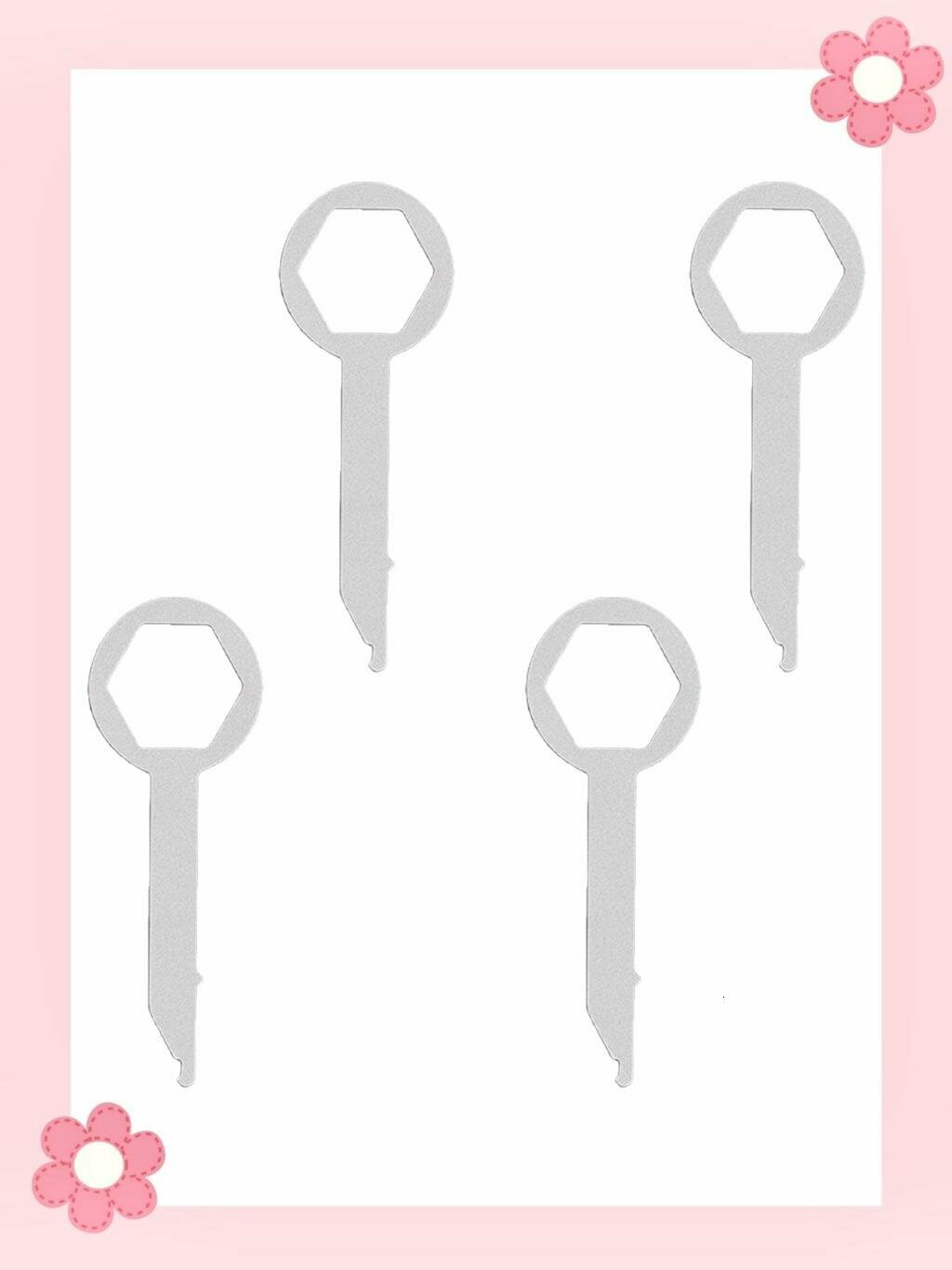 Набор инструментов для снятия автомагнитол, 71mm