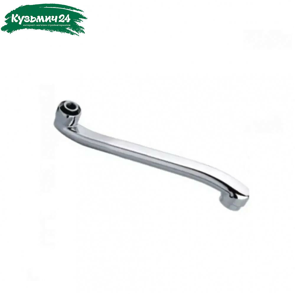 Излив для смесителя Frap F40S, 1/2", 40 см, аэратор, металл, хром