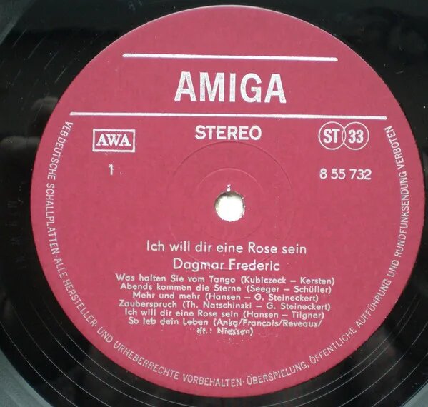 Dagmar Frederic - Ich Will Dir Eine Rose Sein EX- — фото 1