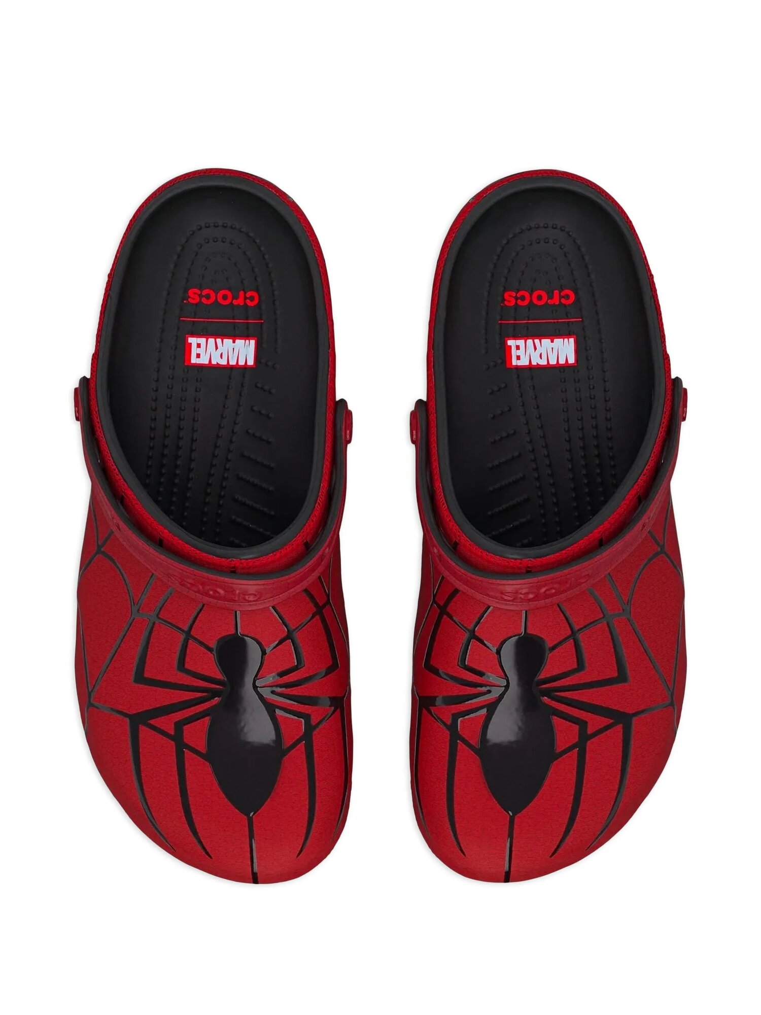 Кроссовки Crocs spider classic, размер 9, красный — фото 1