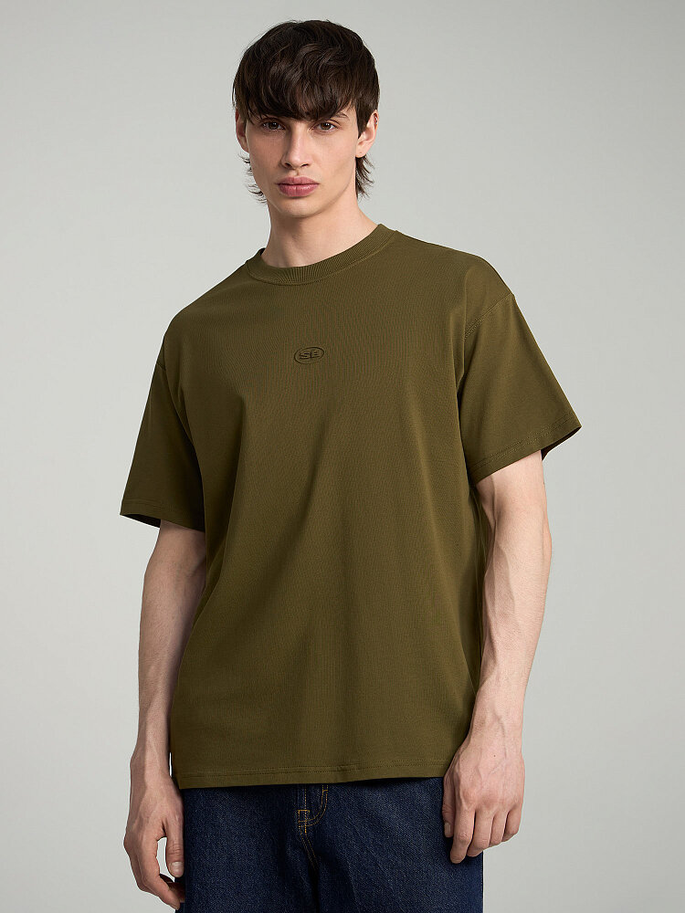Футболка Embossed Simple Tee