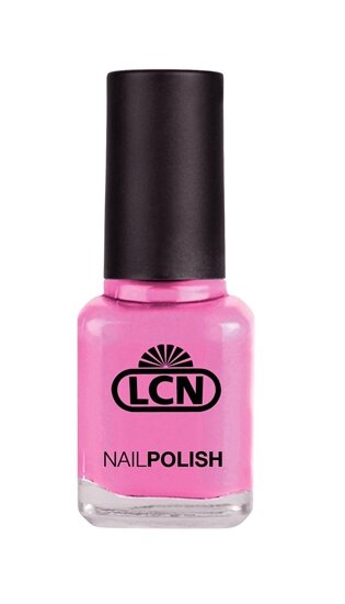 Лак для ногтей LCN Nail Polish 43179-388 "Pink Butterfly", веганский, стойкий, 8 мл